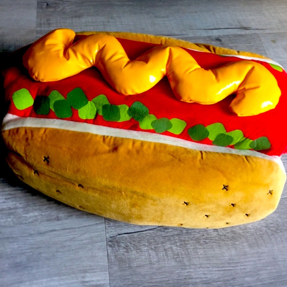Hot Dog Pet Costume- See Pictures For Sizing. Size Me… - Gem